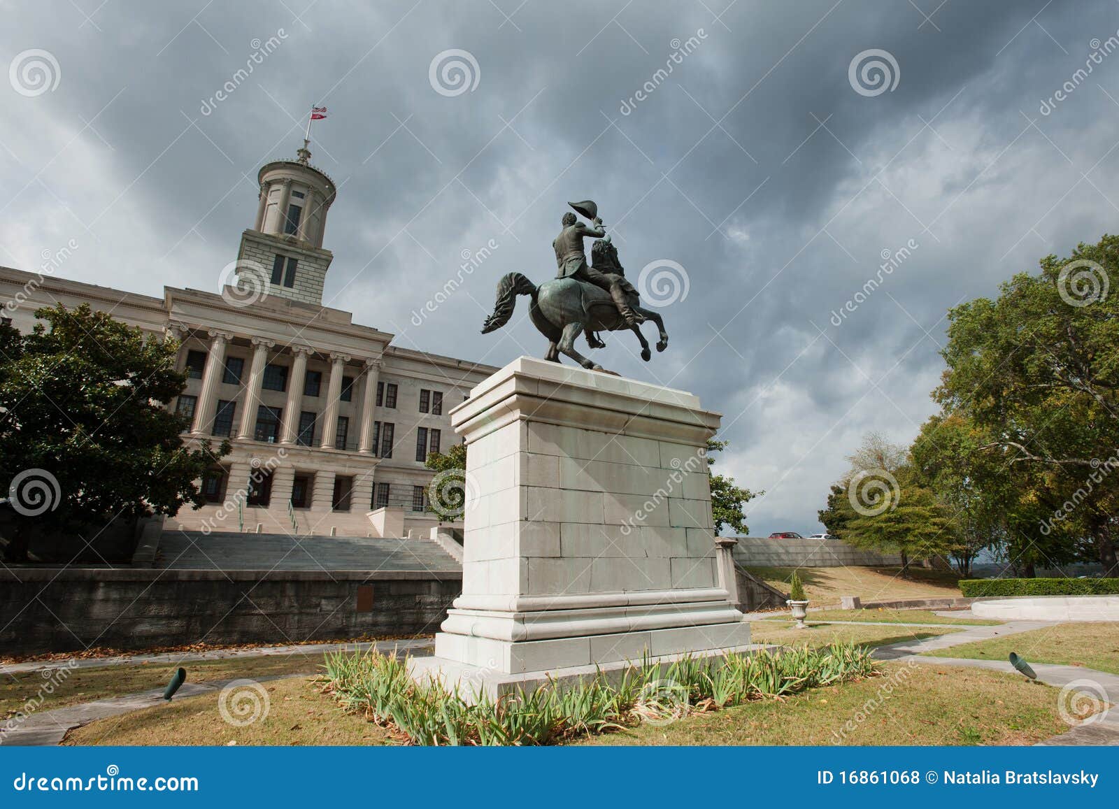 Jackson monument stock photo. Image of famous, place - 16861068
