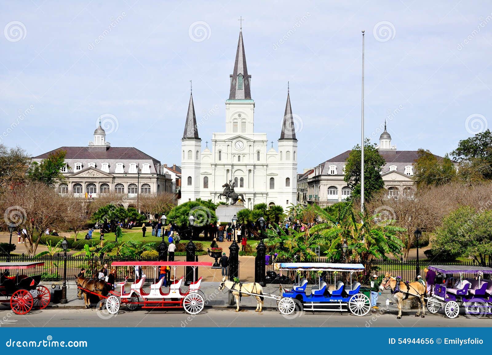 Jackson Square, New Orleans Editorial Photo - Image of sqaure ...