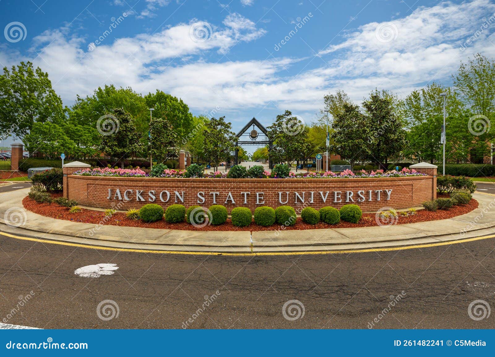 Jackson State University Located in Jackson, MS Editorial Photo - Image ...