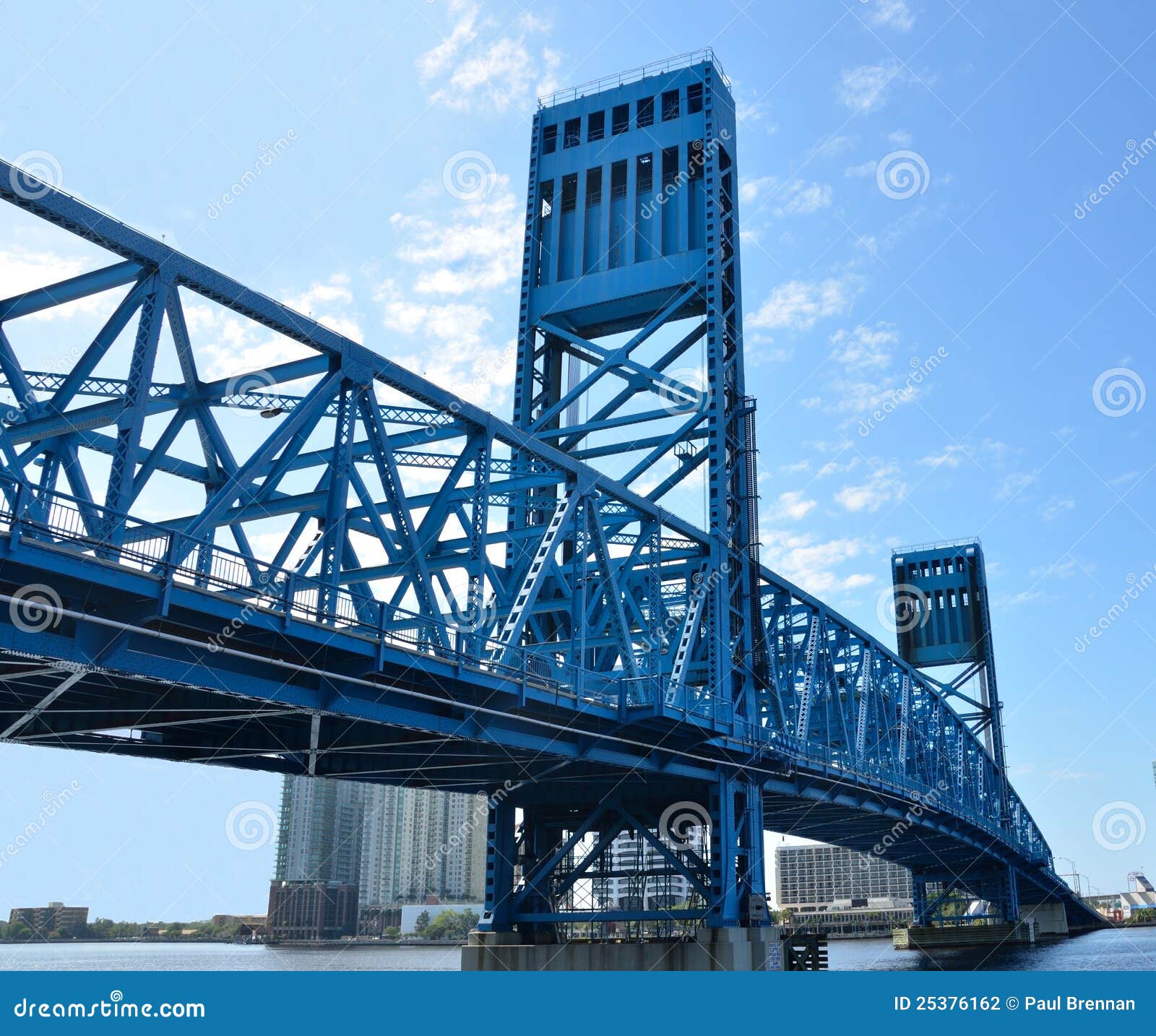 Jacksonville S Main Street Bridge Stock Photo - Image of travel ...