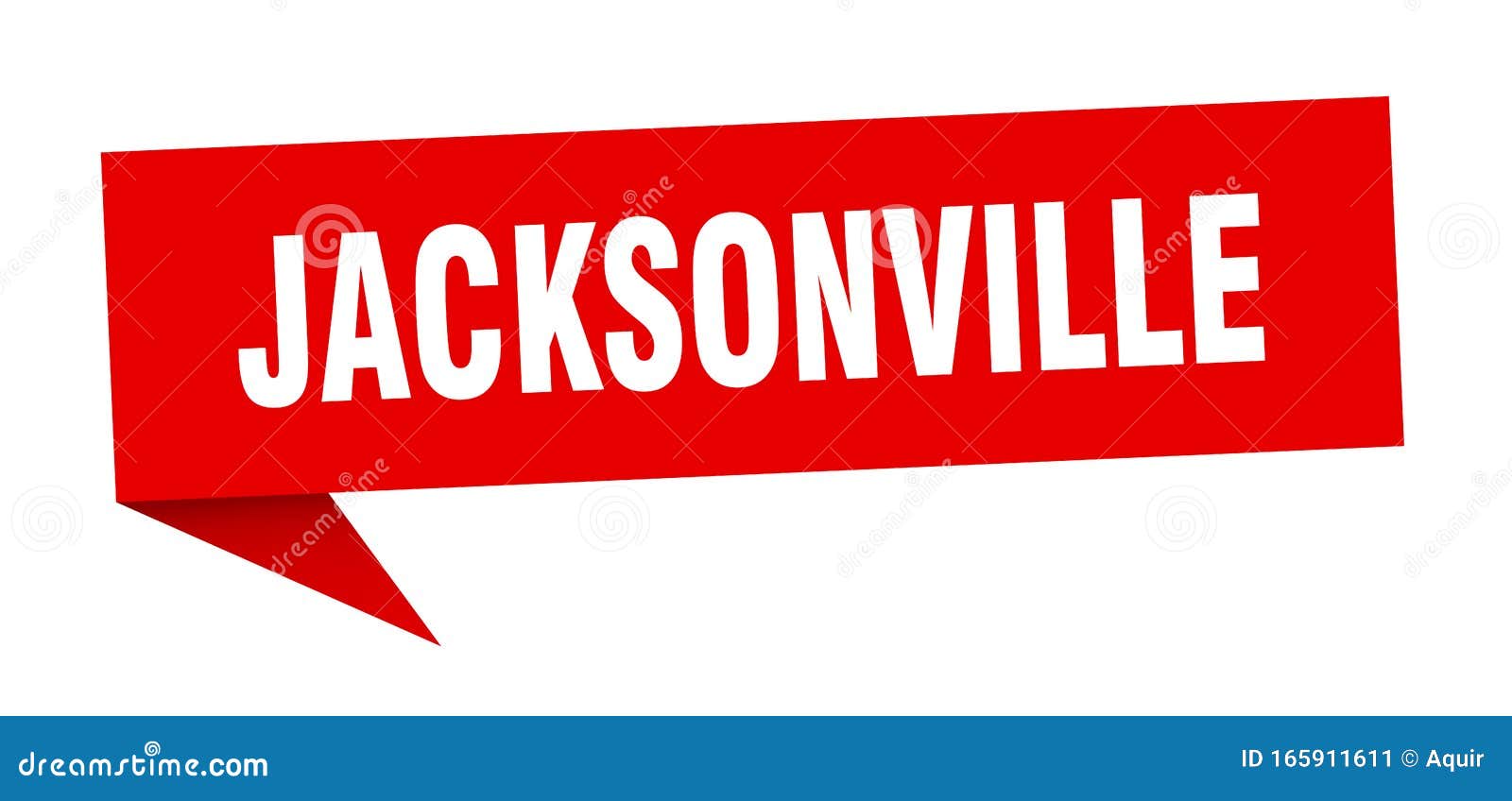 Jacksonville Sticker. Jacksonville Signpost Pointer Sign Stock Vector ...