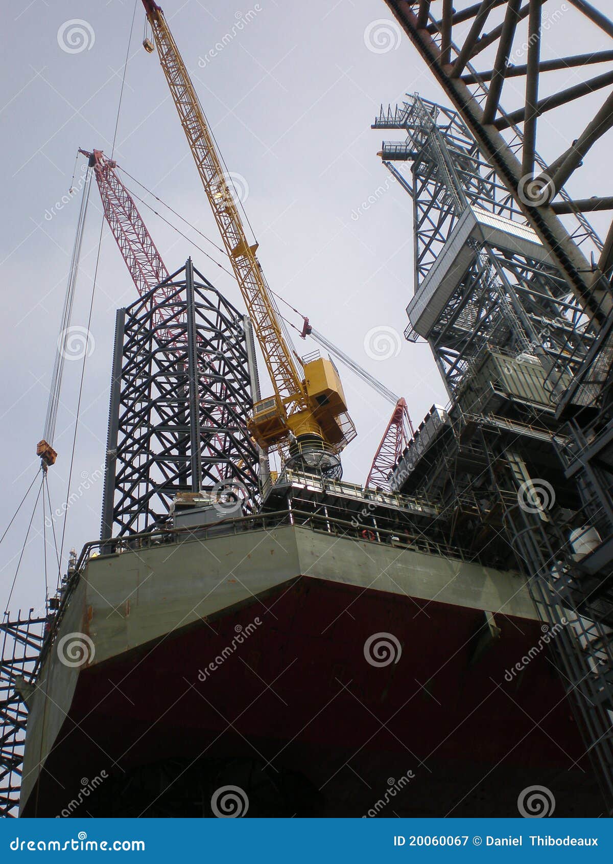 Jackup Drilling Rig stock image. Image of industry, lift - 20060067