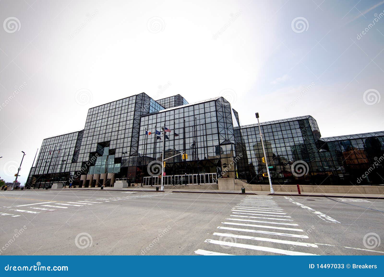 Jacob K. Javits Convention Center in New York Editorial Stock Photo ...