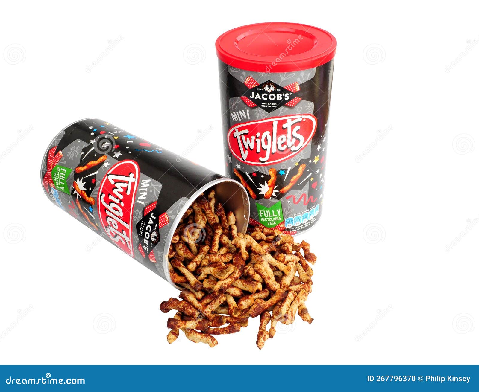 Jacobs Mini Twiglets Drum editorial image. Image of seasonal - 267796370