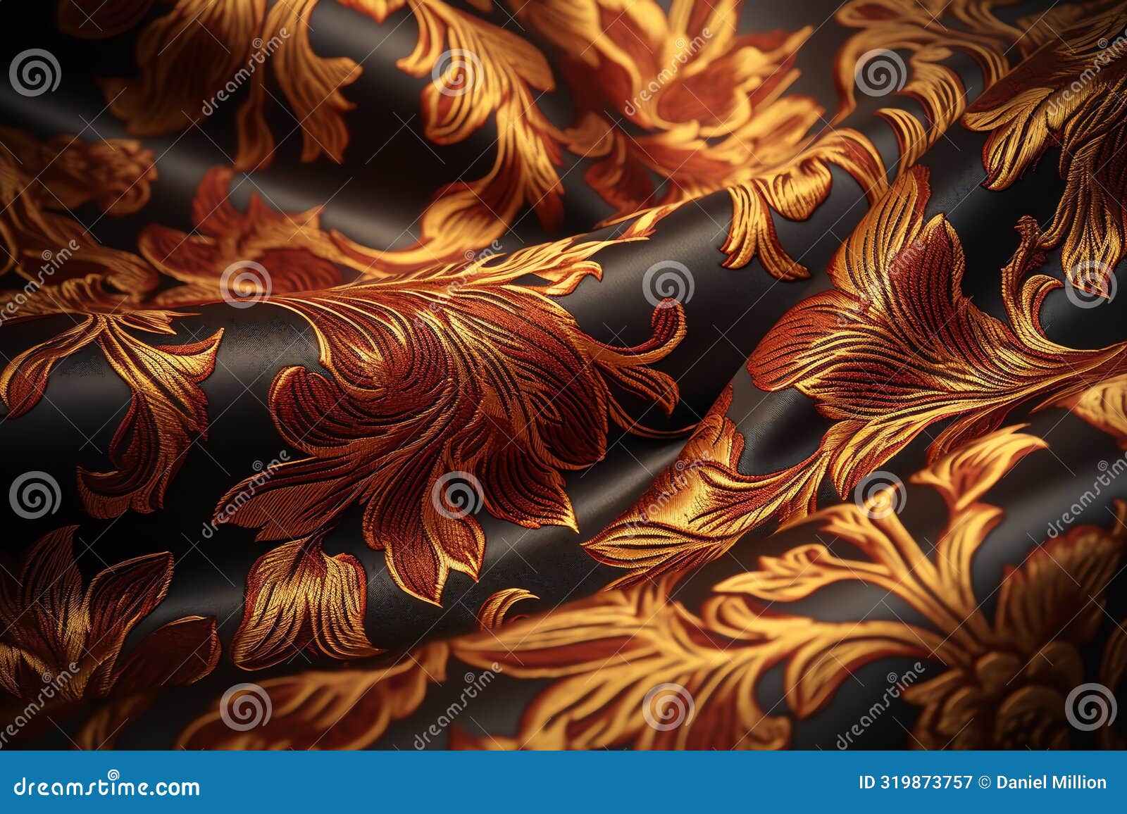 Jacquard Luxury Cloth Texture Stock Illustration - Illustration of silk ...