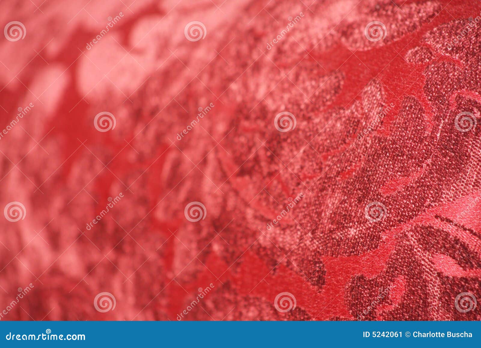 Jacquard rouge de velours image stock. Image du rouge - 5242061