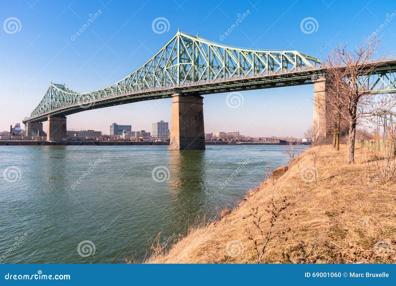 Jacques-Cartier Bridge in Montreal Stock Photo - Image of colorful ...
