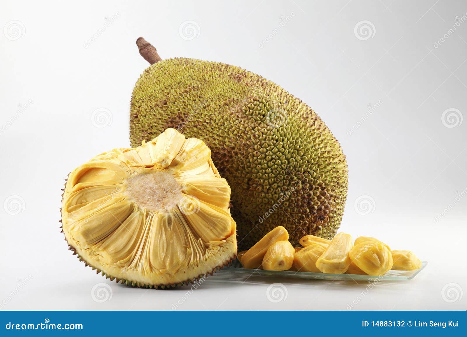 Jacquier photo stock. Image du oblong, cylindrique, vert - 14883132