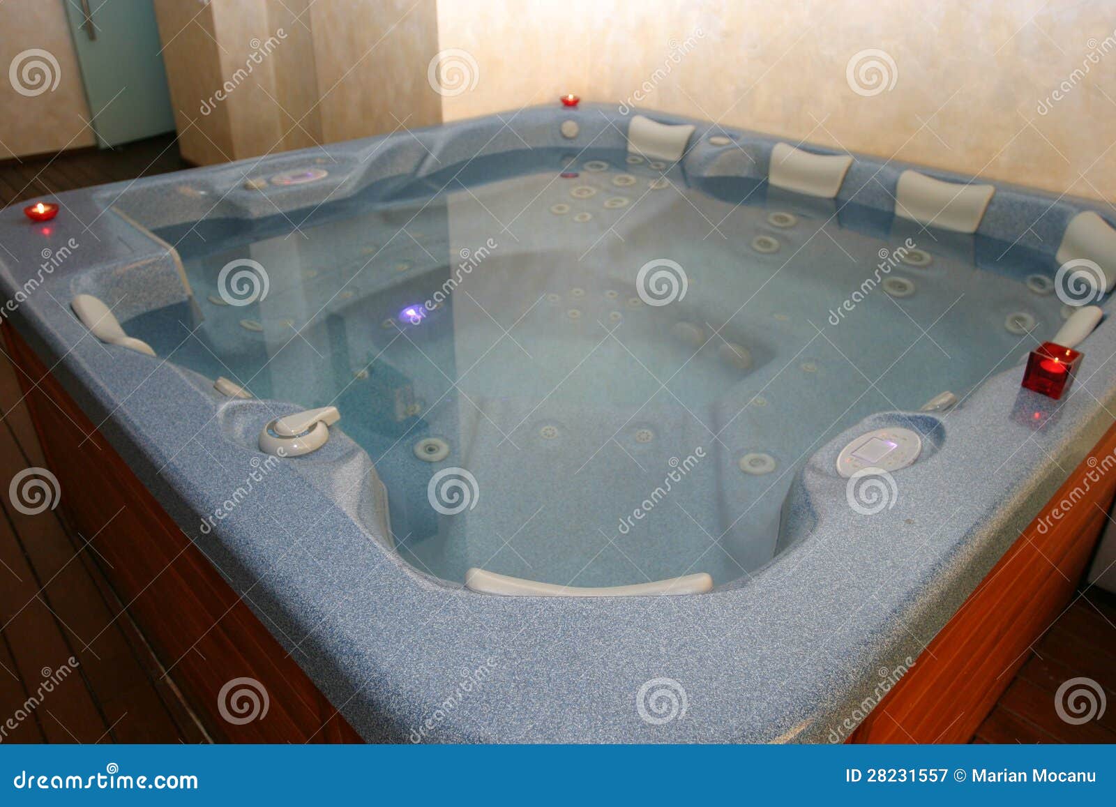Jacuzzi stock image. Image of leisure, home, exclusive - 28231557