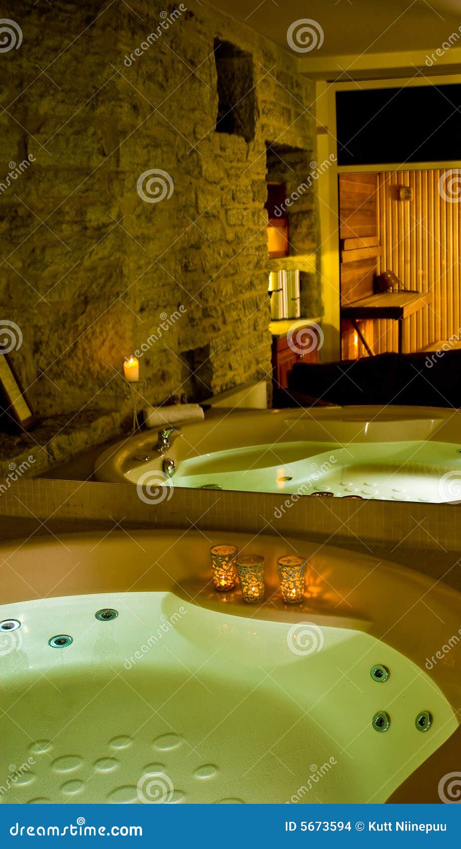 Jacuzzi and sauna stock photo. Image of jacuzzi, luxurious - 5673594