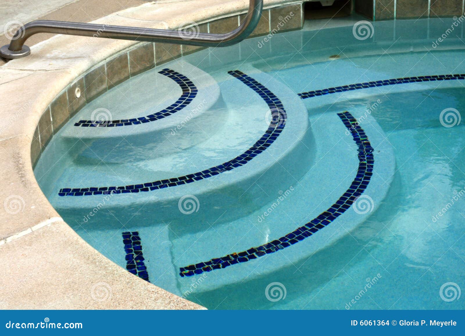 Jacuzzi Steps stock photo. Image of jacuzzi, cement, relaxation - 6061364
