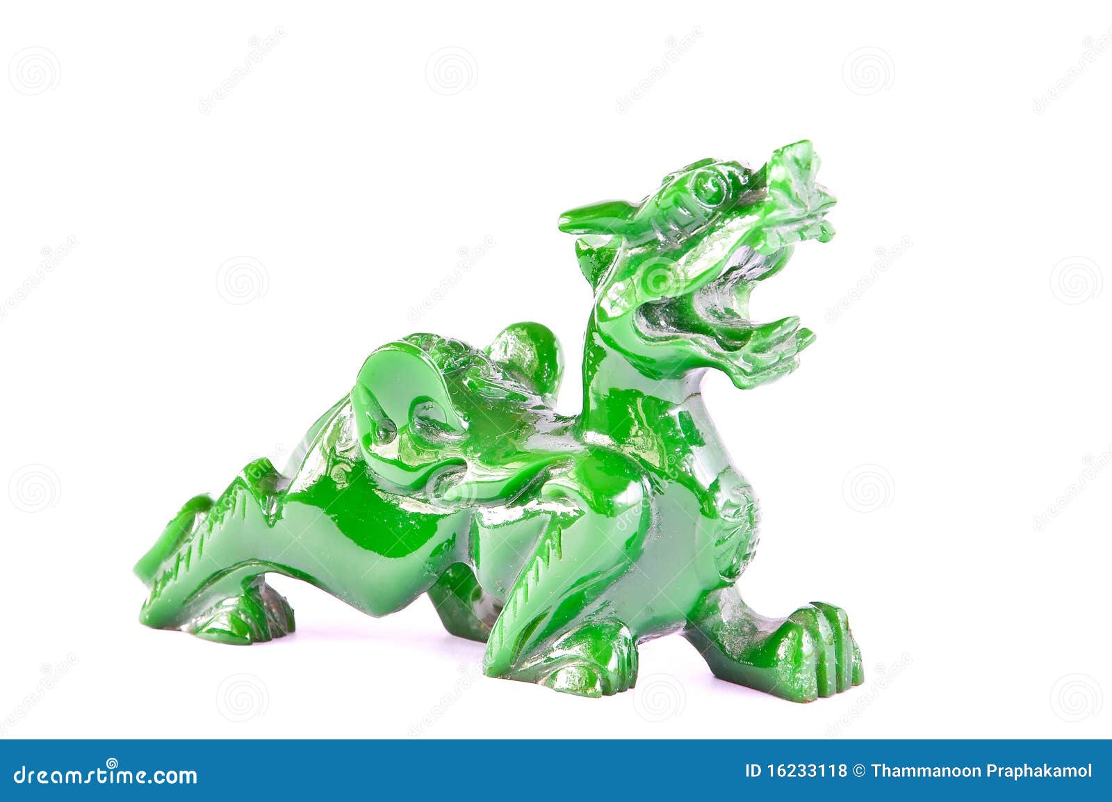 Jade Chinese Sacred Animal stock photo. Image of macro - 16233118