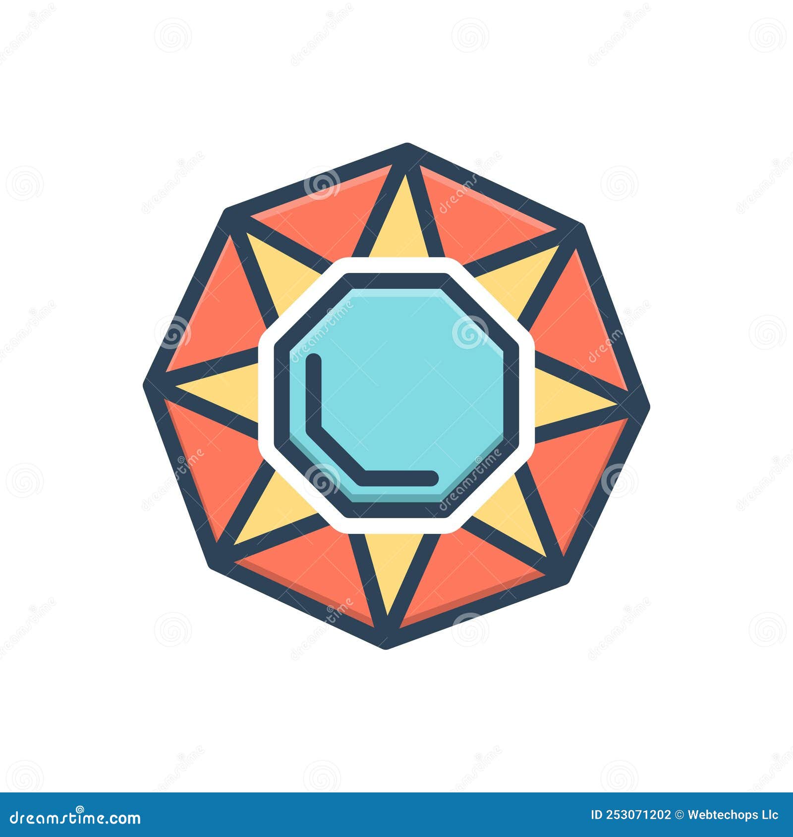 Color Illustration Icon for Jade, Citrine and Stone Stock Vector ...