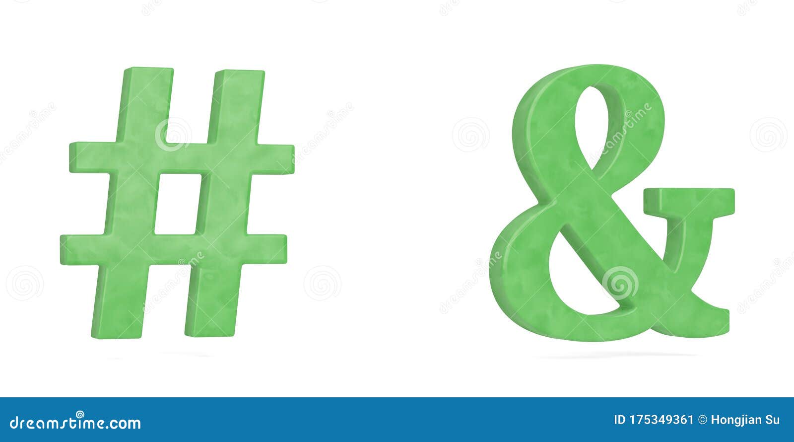 Jade Symbol Isolated on White Background. 3D Illustration Stock ...