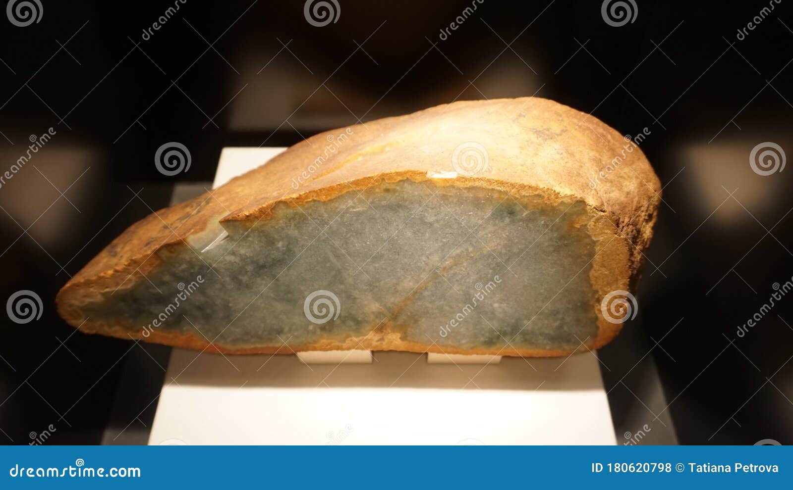 Jadeite is a Pyroxene Mineral. Mineral Specimen Stock Photo - Image of ...