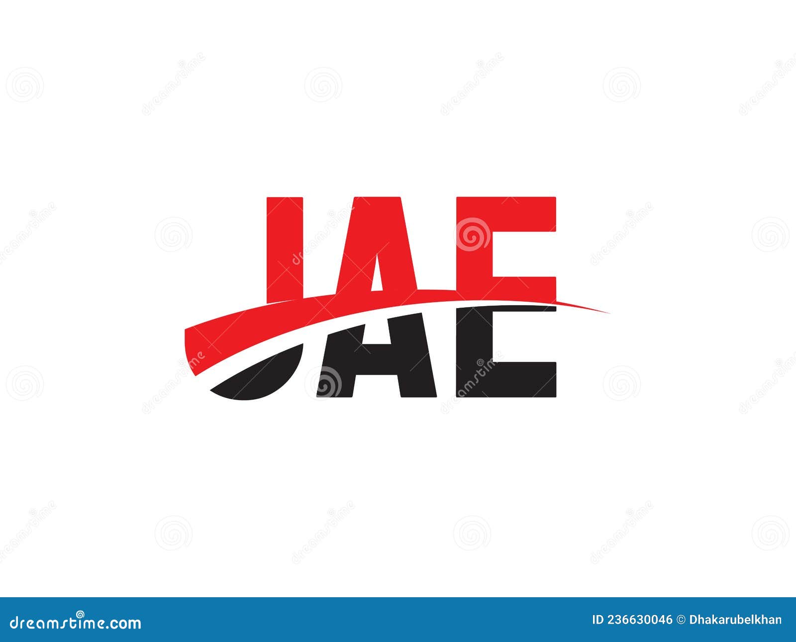 JAE Letter Initial Logo Design Vector Illustration Stock Vector ...