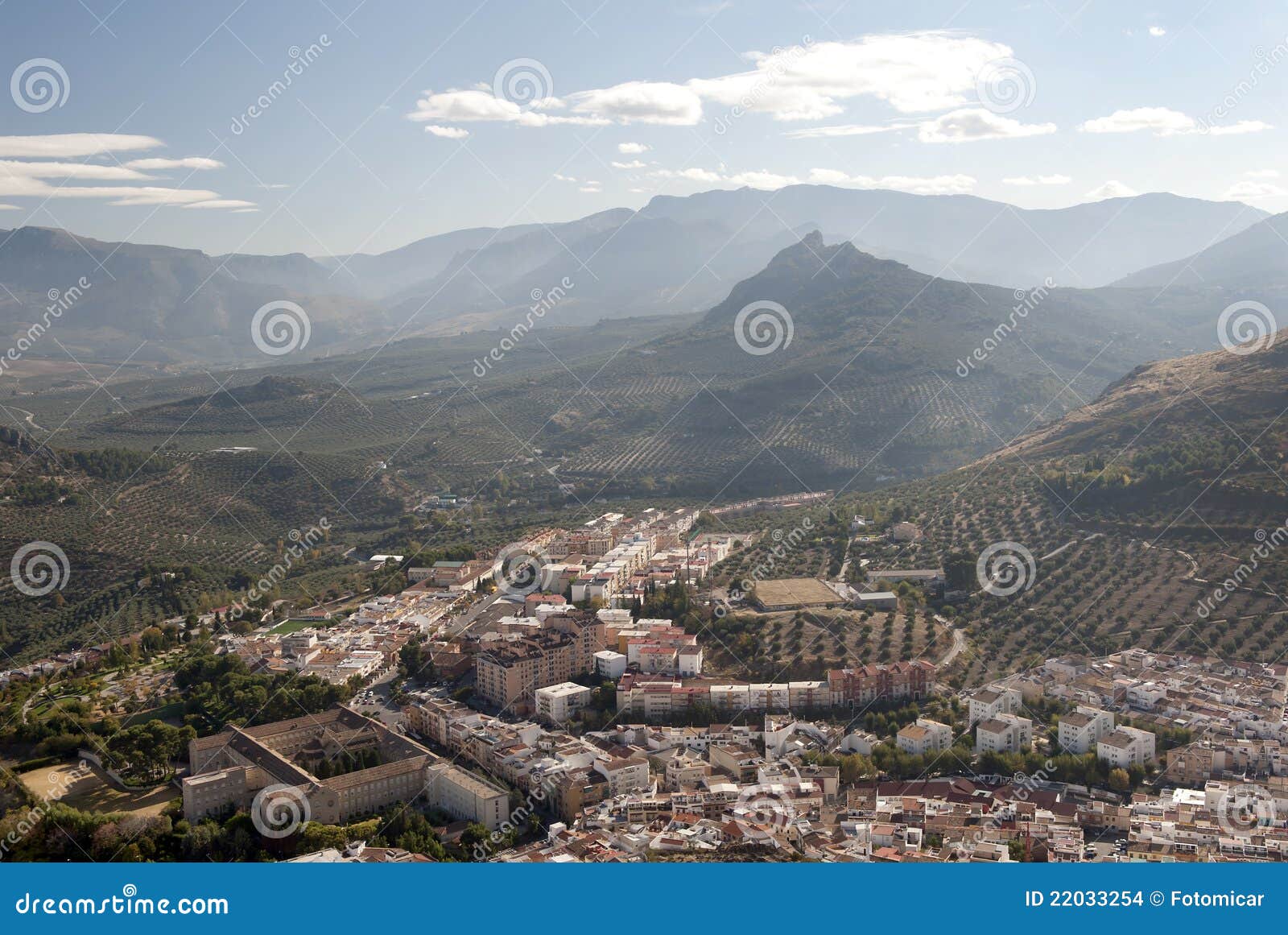 Jaen City Spain stock photo. Image of space, sunny, catalina - 22033254