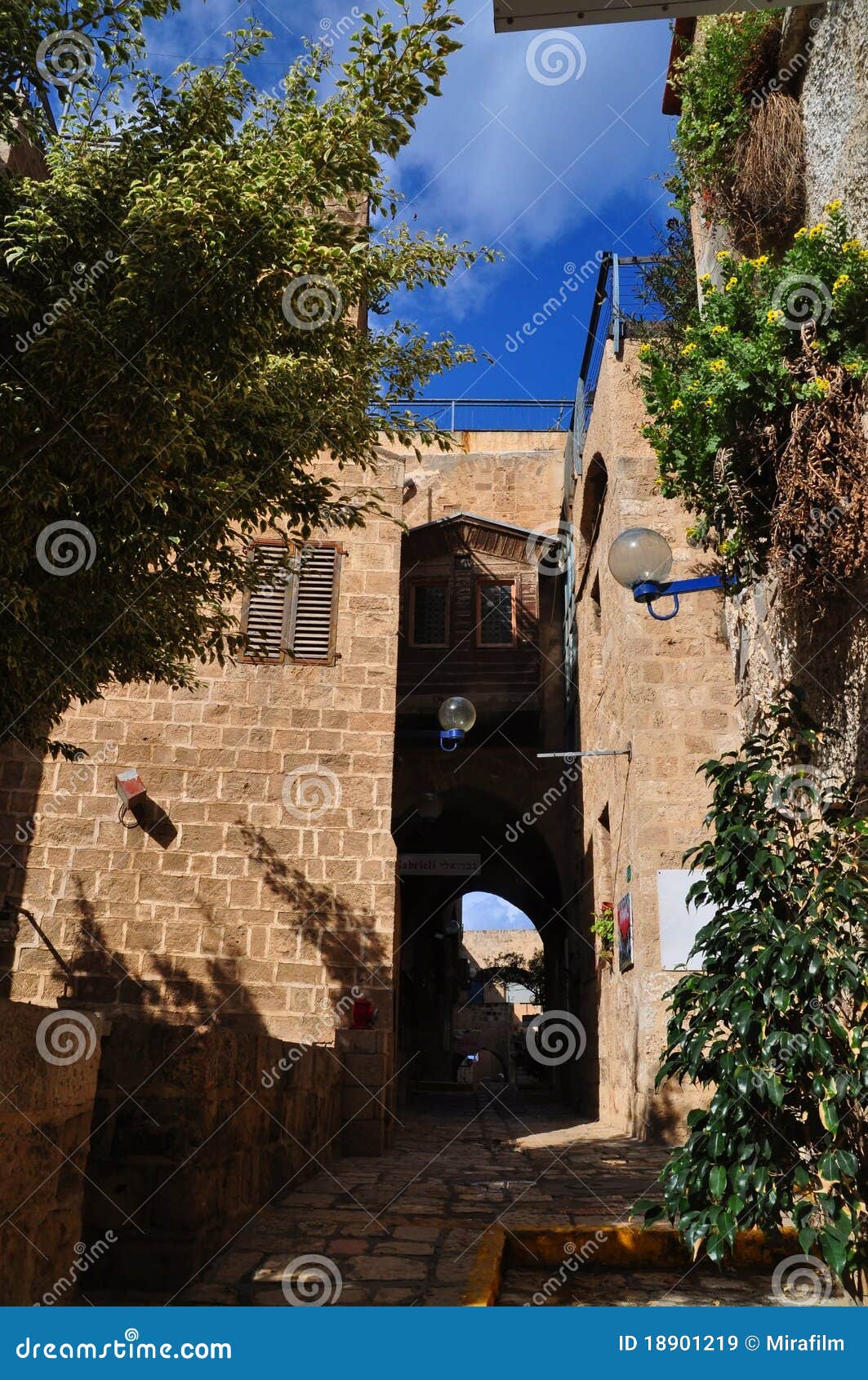 Jaffa stock image. Image of jaffa, narrow, construction - 18901219