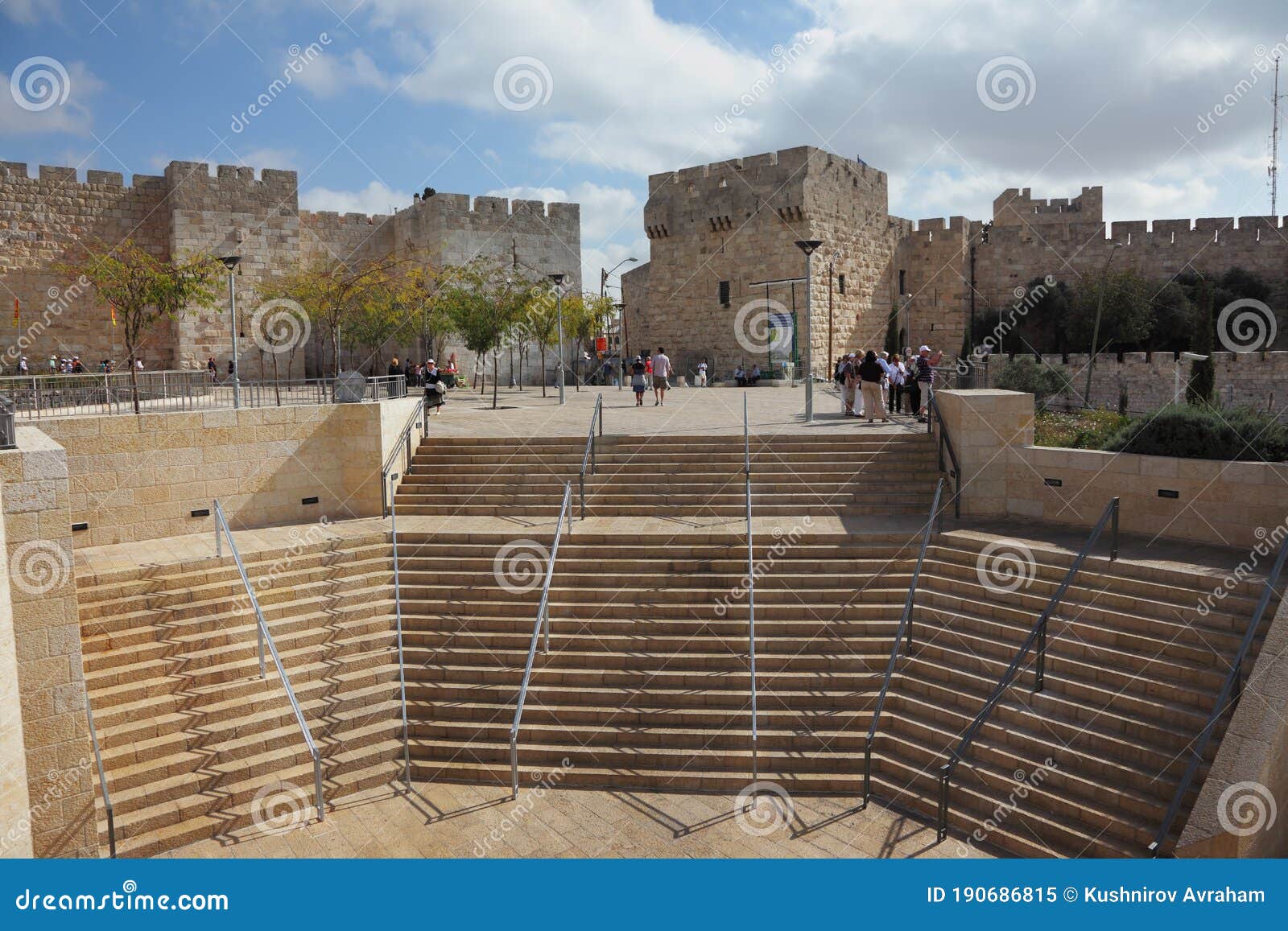 Jaffa Gate In Holy Jerusalem Editorial Image | CartoonDealer.com #205199254