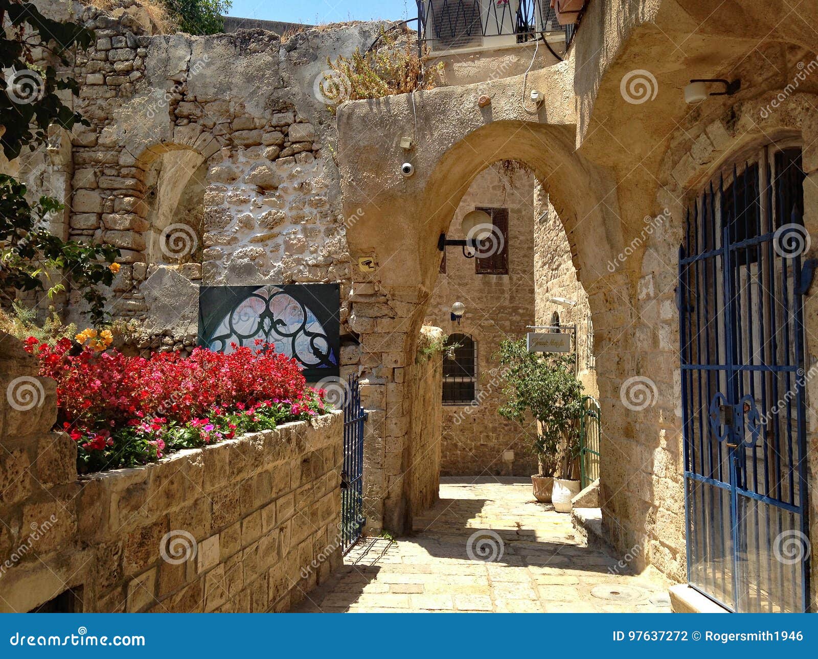 Jaffa old town editorial photography. Image of beautiful - 97637272
