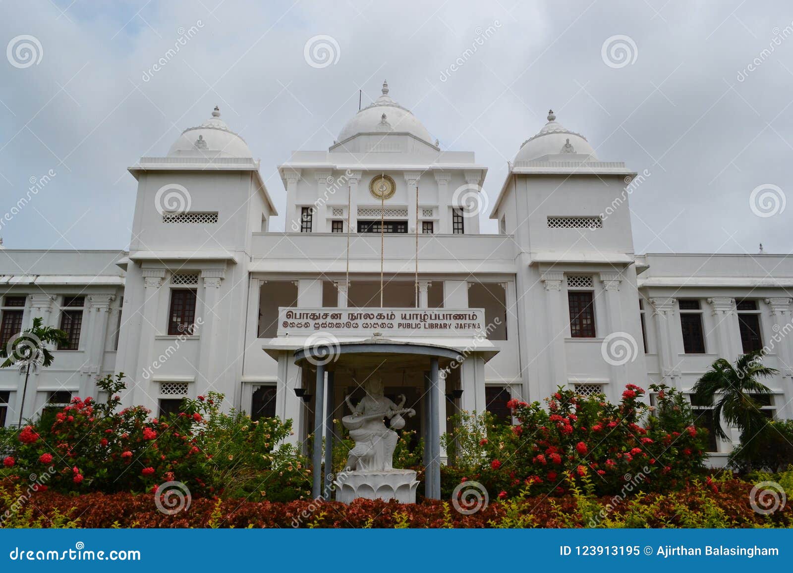 Jaffna Public Library editorial image. Image of historical - 123913195