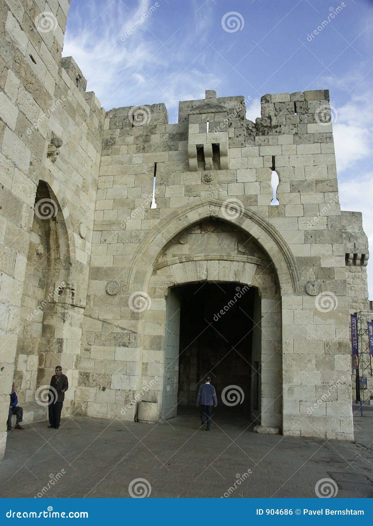 Jaffo gate stock photo. Image of middle, christian, jewish - 904686