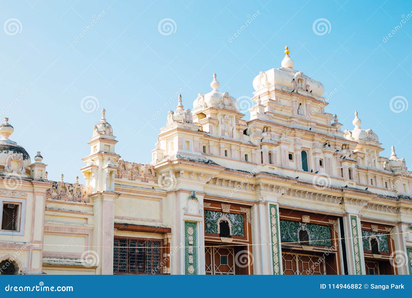 Jagan Mohan Palace in Mysore, India Stock Photo - Image of jagan ...