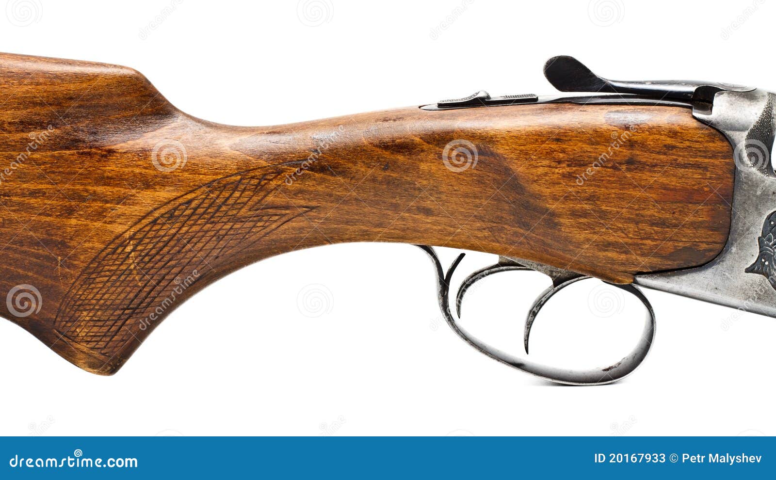 Jagd-Schrotflinte-Teil stockbild. Bild von griff, bild - 20167933