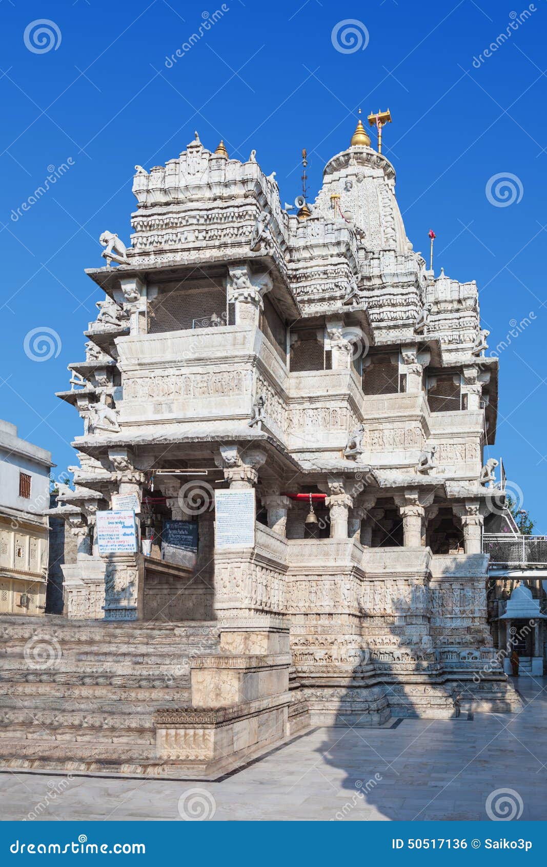 Jagdish Temple, Udaipur stock photo. Image of city, india - 50517136