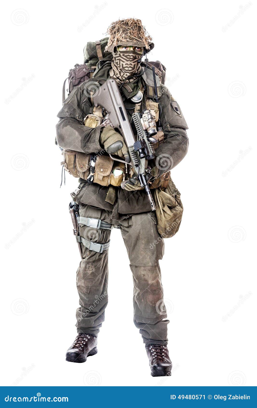 Jagdkommando Soldier Austrian Special Forces Stock Image - Image of ...