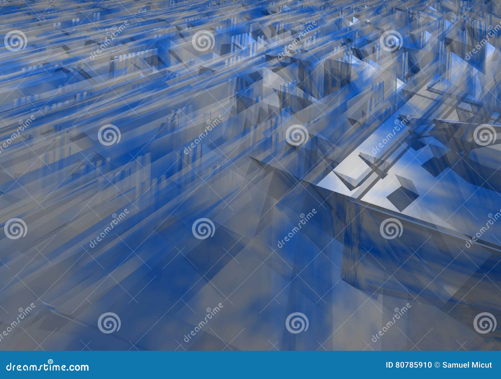 Jagged Abstract Bluish Background Stock Illustration - Illustration of ...