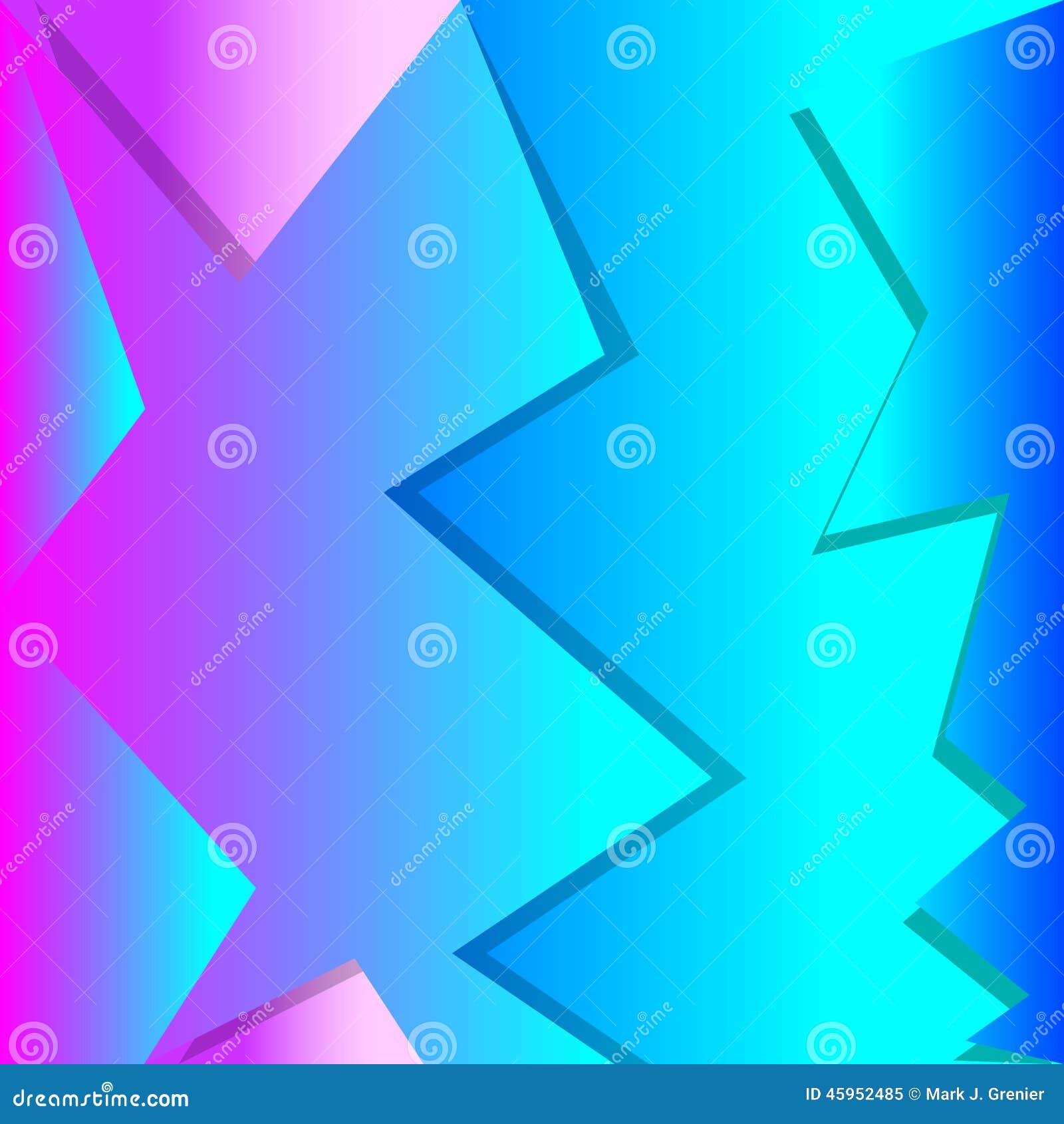 Jagged 3D Background stock vector. Illustration of copy - 45952485