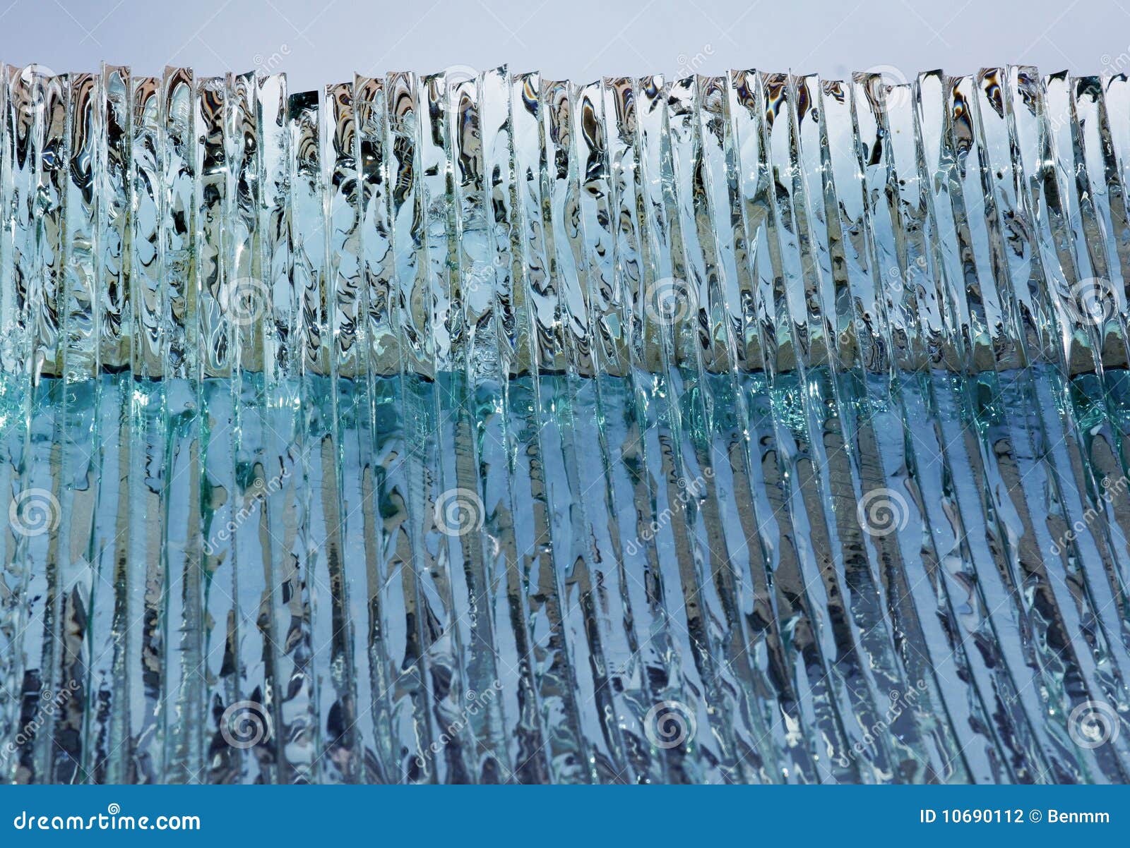 Jagged Glass Wall stock photo. Image of broken, rough - 10690112