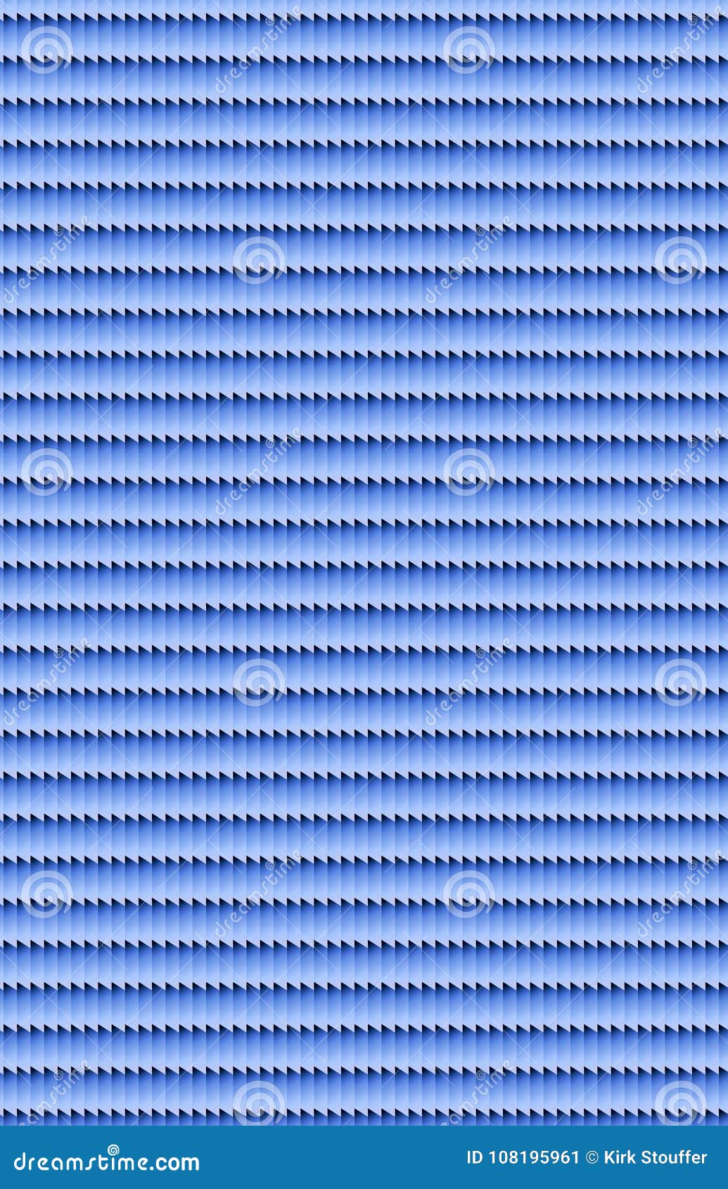 Jagged Horizontal Cyan Rows with Dim Vertical Lines. Stock Illustration ...