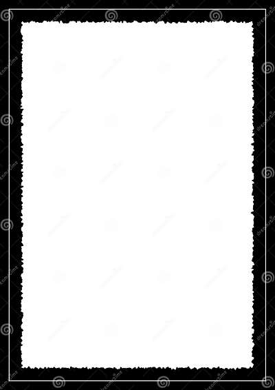 Jagged picture frame stock image. Image of white, background - 31315675