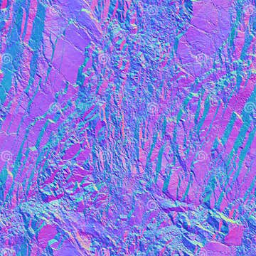 Jagged Rock Normal Map Texture, Bump Map Texture Stock Illustration ...