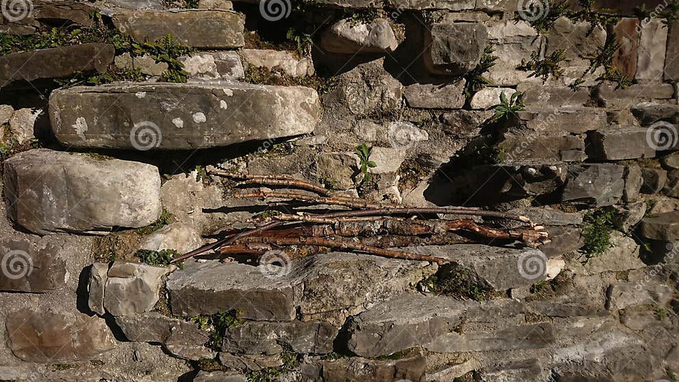Jagged Rock Stone Face stock photo. Image of rock, face - 236874738