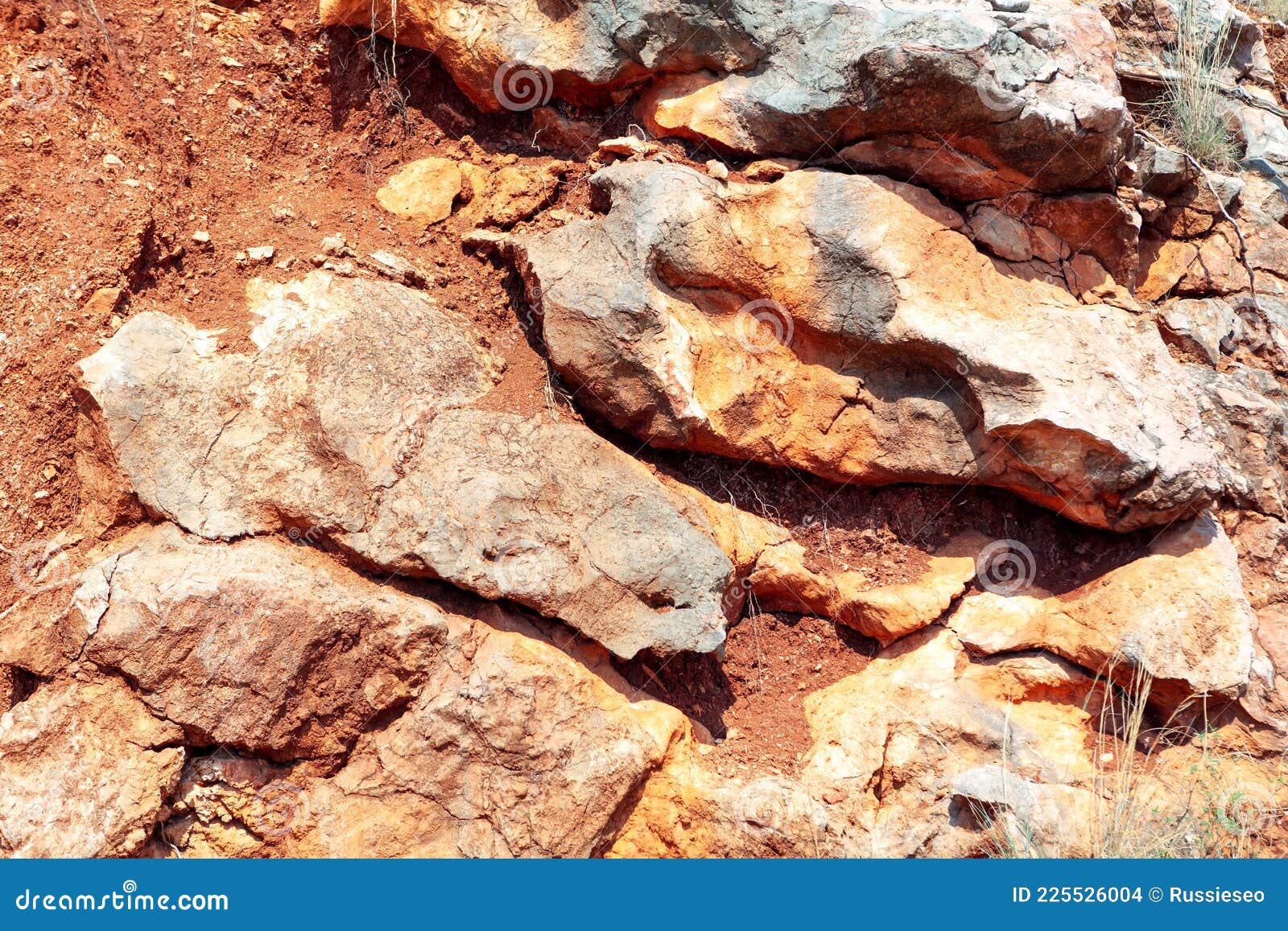 Jagged rock surface stock photo. Image of detail, construction - 225526004
