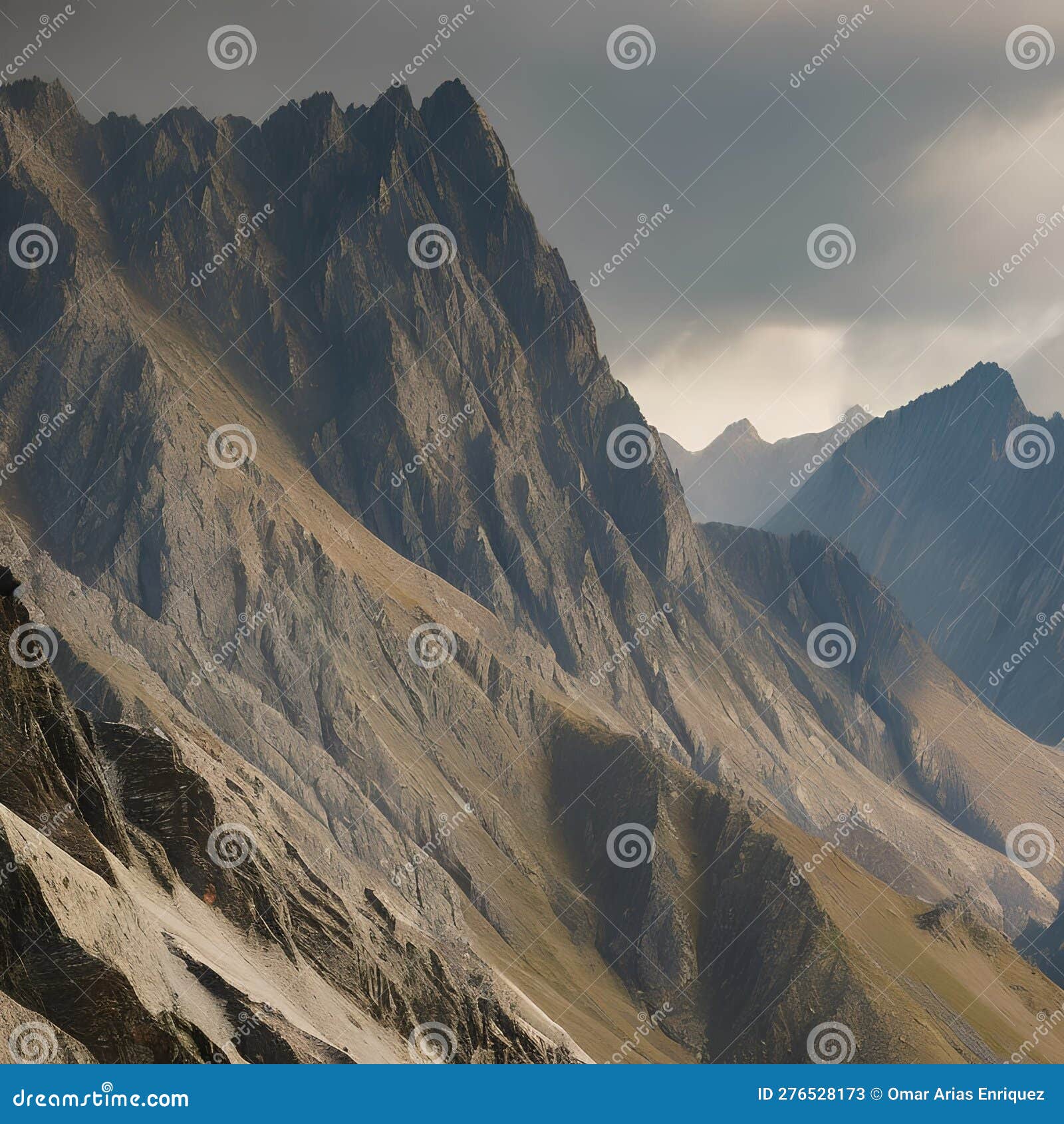 A Jagged and Rugged Texture with Rocky Cliffs and Mountain Ranges1 ...