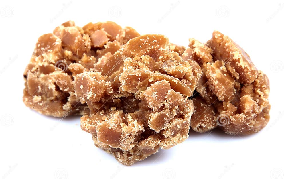 Jaggery stock image. Image of chunks, white, background - 17905153