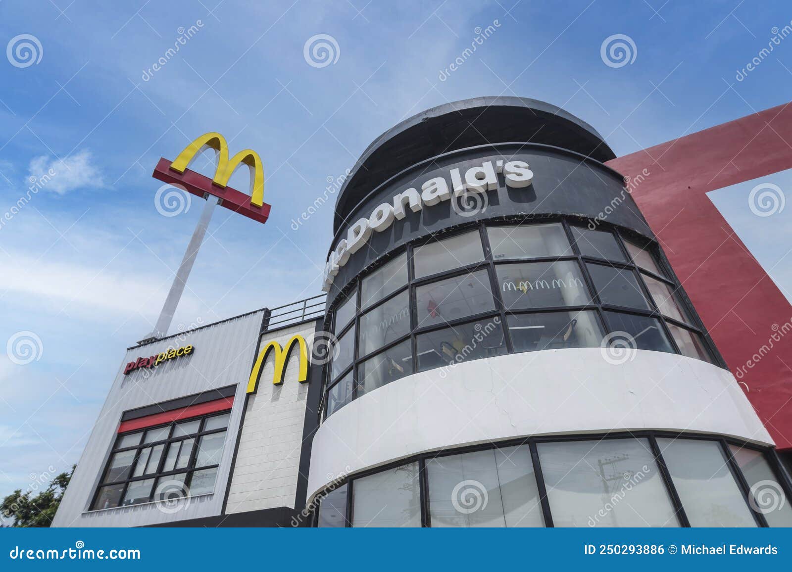 Jagna, Bohol, Philippines - Modern Tricycles Parked In Front Of St ...