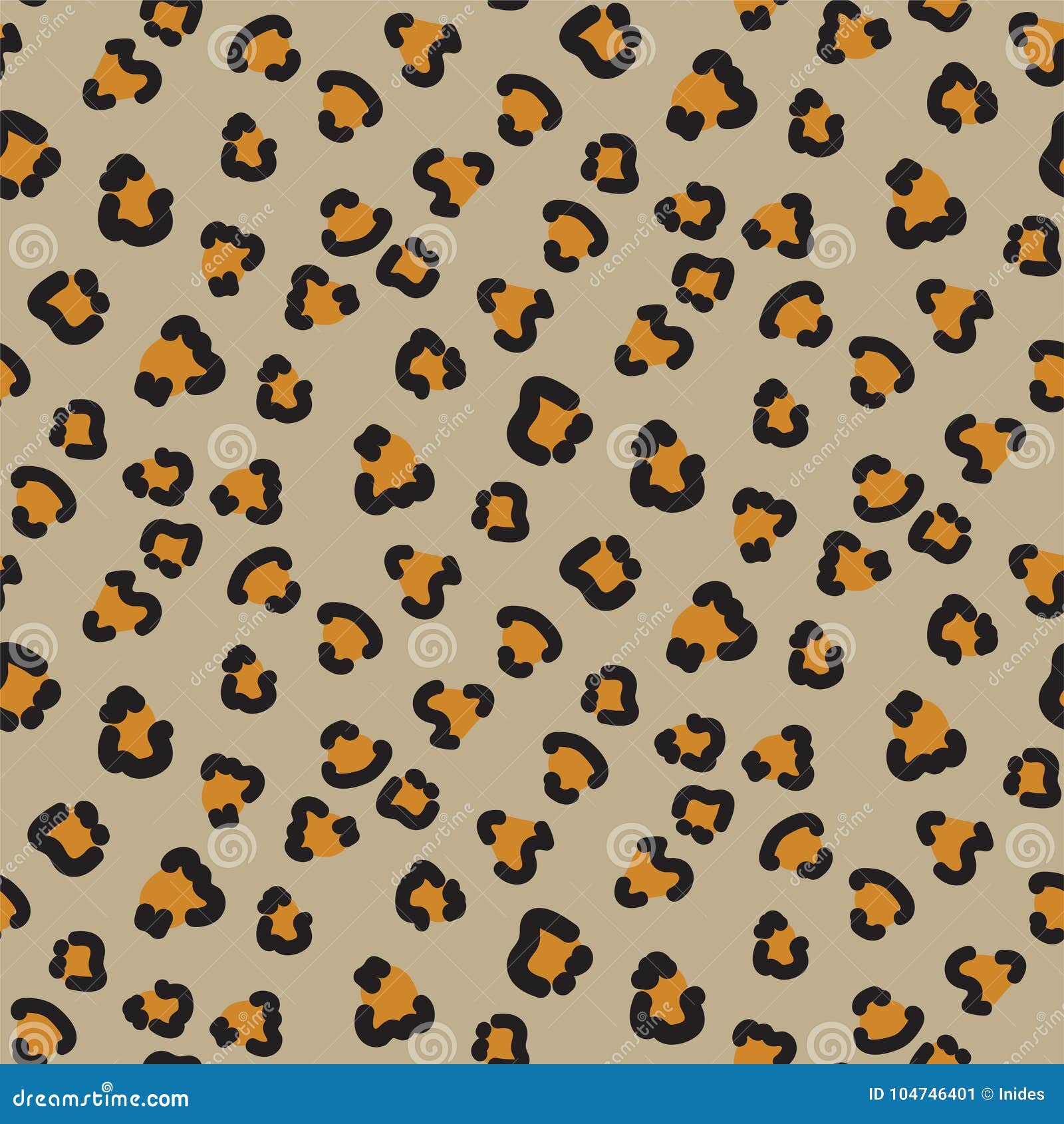 Jaguar Seamless Texture. Cartoon Vector | CartoonDealer.com #141836097