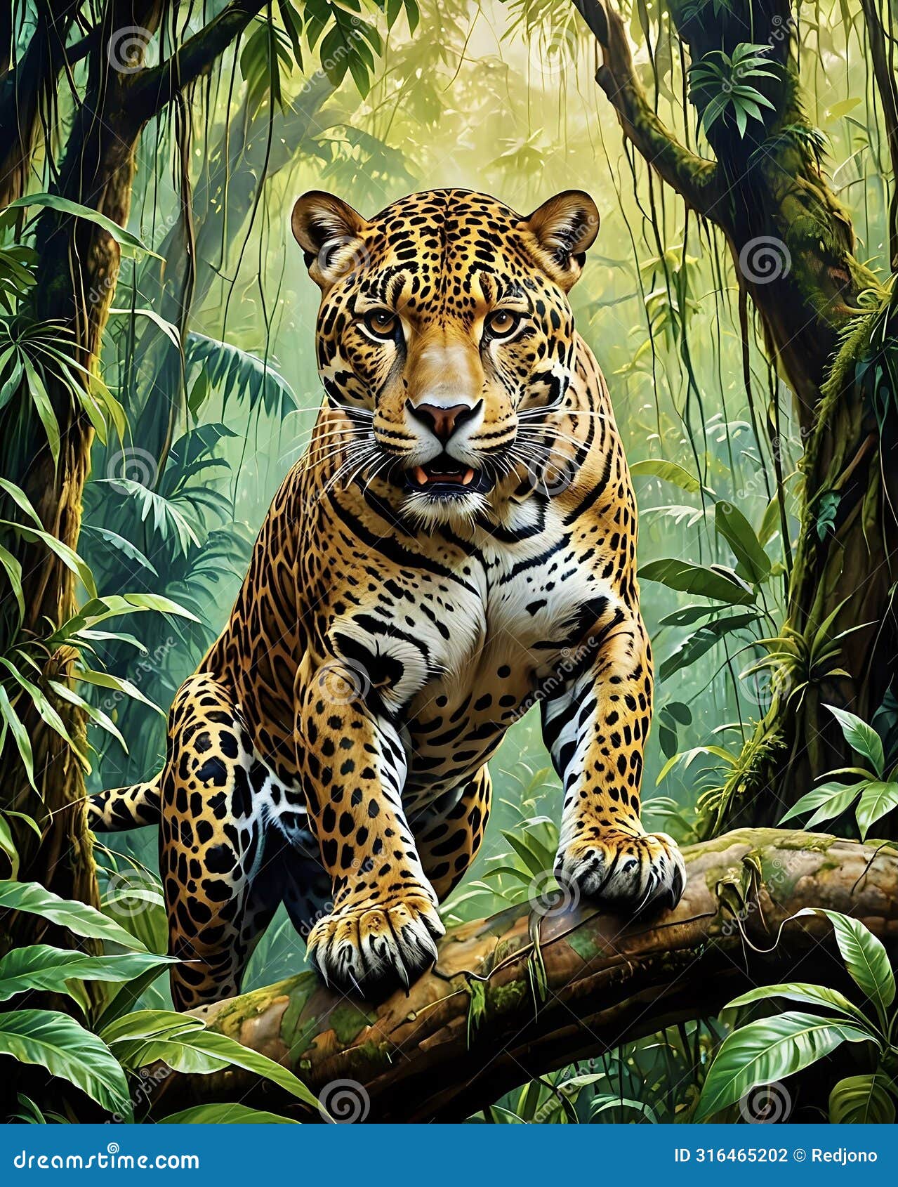 Amazon Rainforest South Royalty-Free Cartoon | CartoonDealer.com #293704853