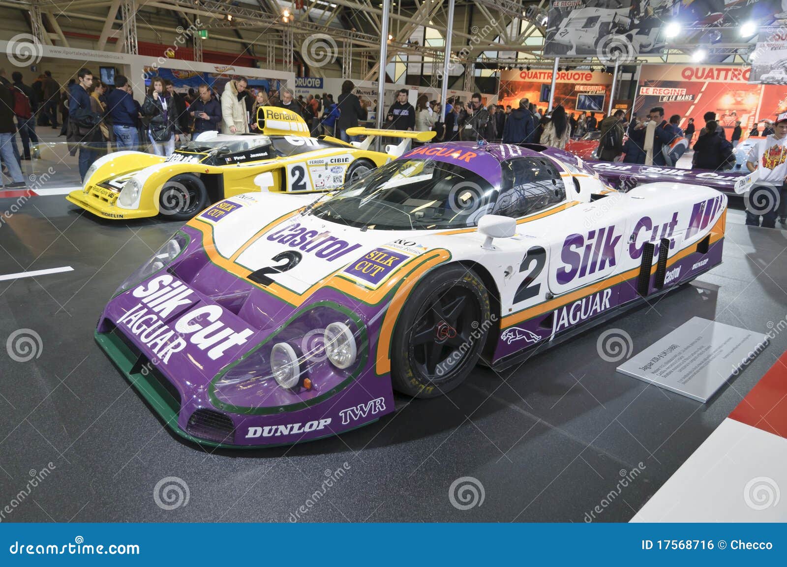 Jaguar XJR-9 LM 1988 editorial photo. Image of fast, italy - 17568716