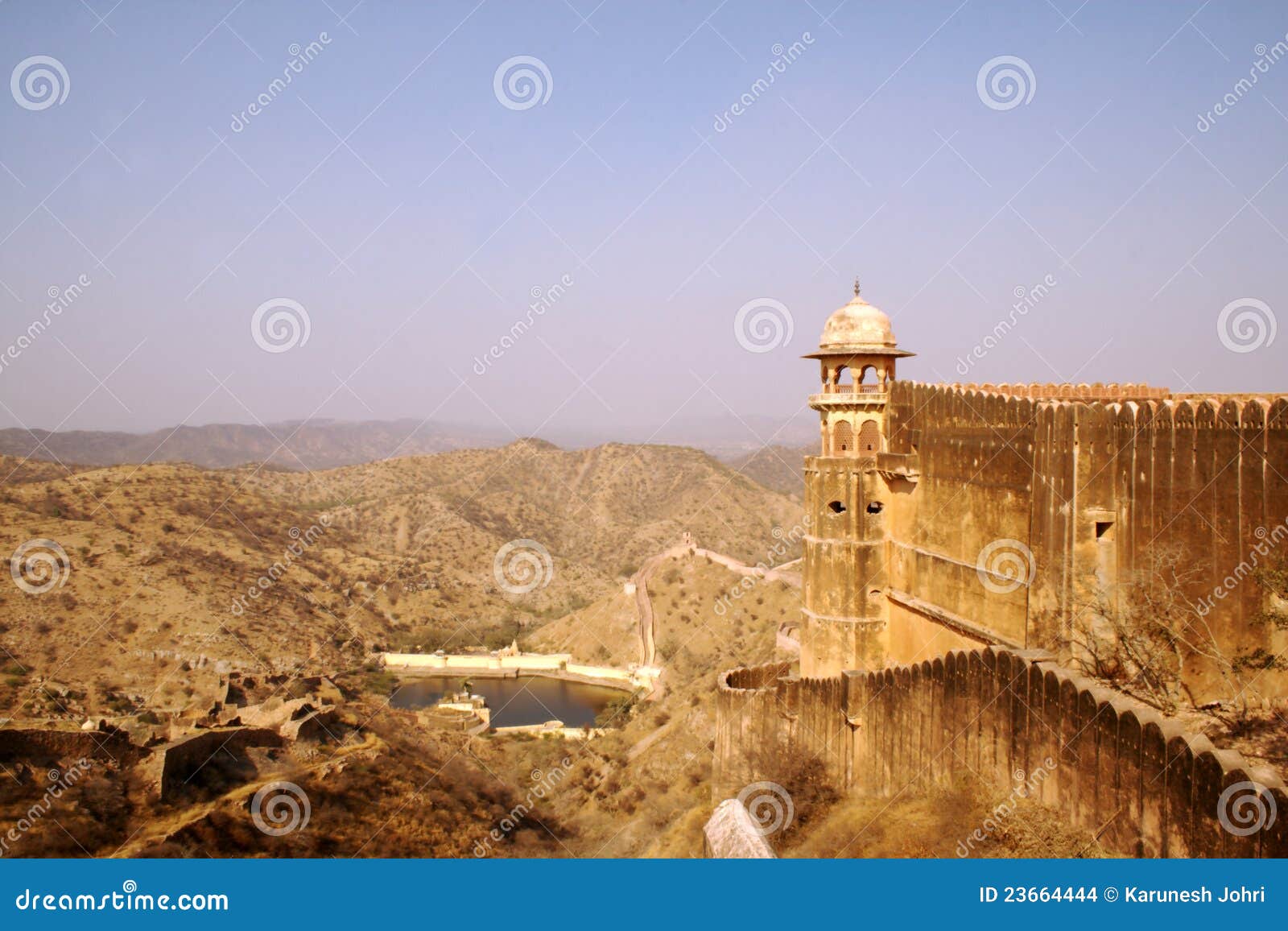 Jaigarh Fort, Jaipur stock photo. Image of architecture - 23664444