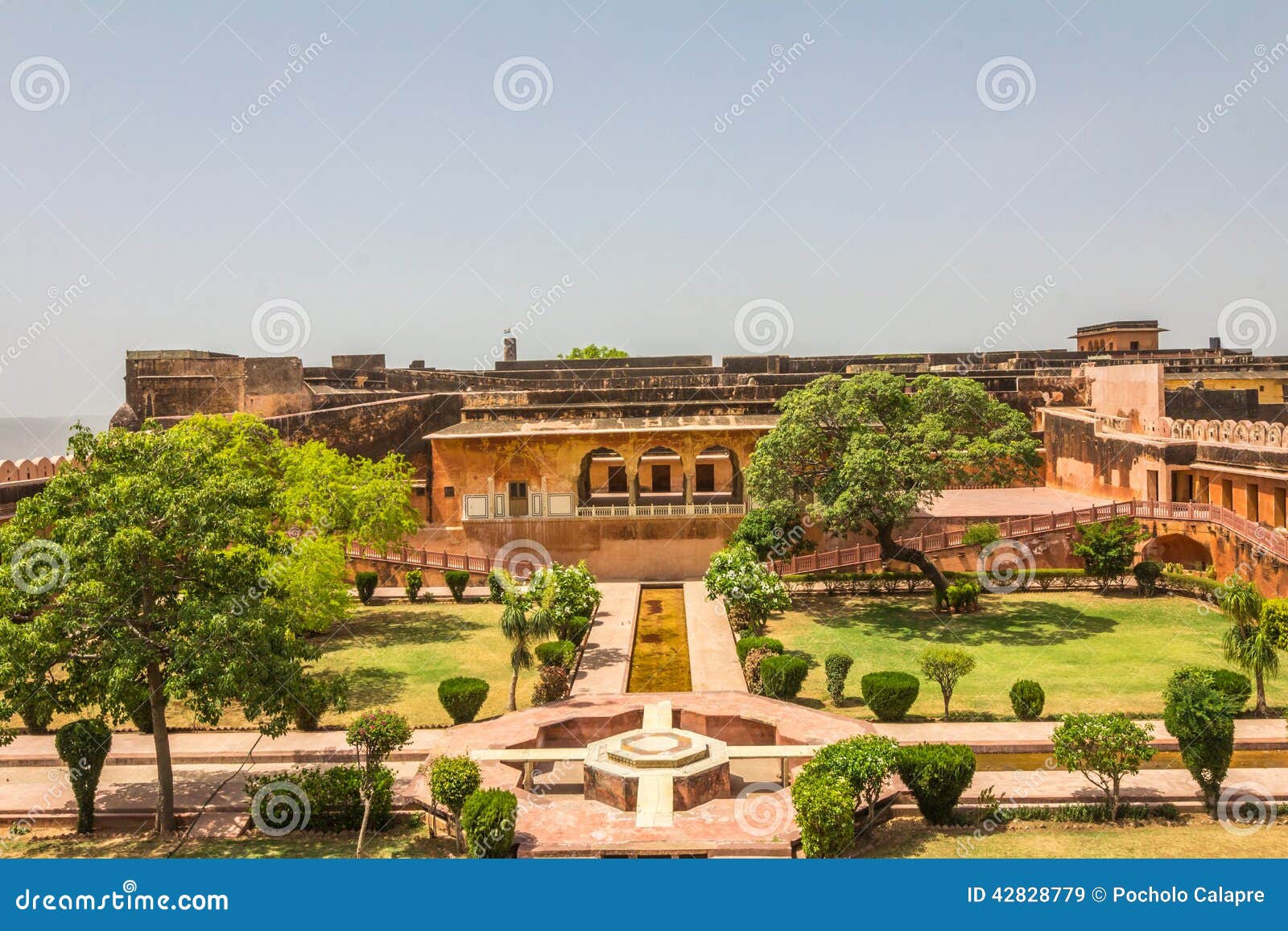 Jaigarh Fort in Jaipur India Stock Image - Image of palace, jaigarh ...