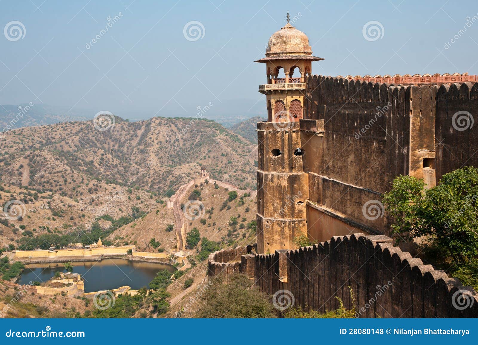 Jaigarh Fort and the Surroundings Stock Photo - Image of palace ...