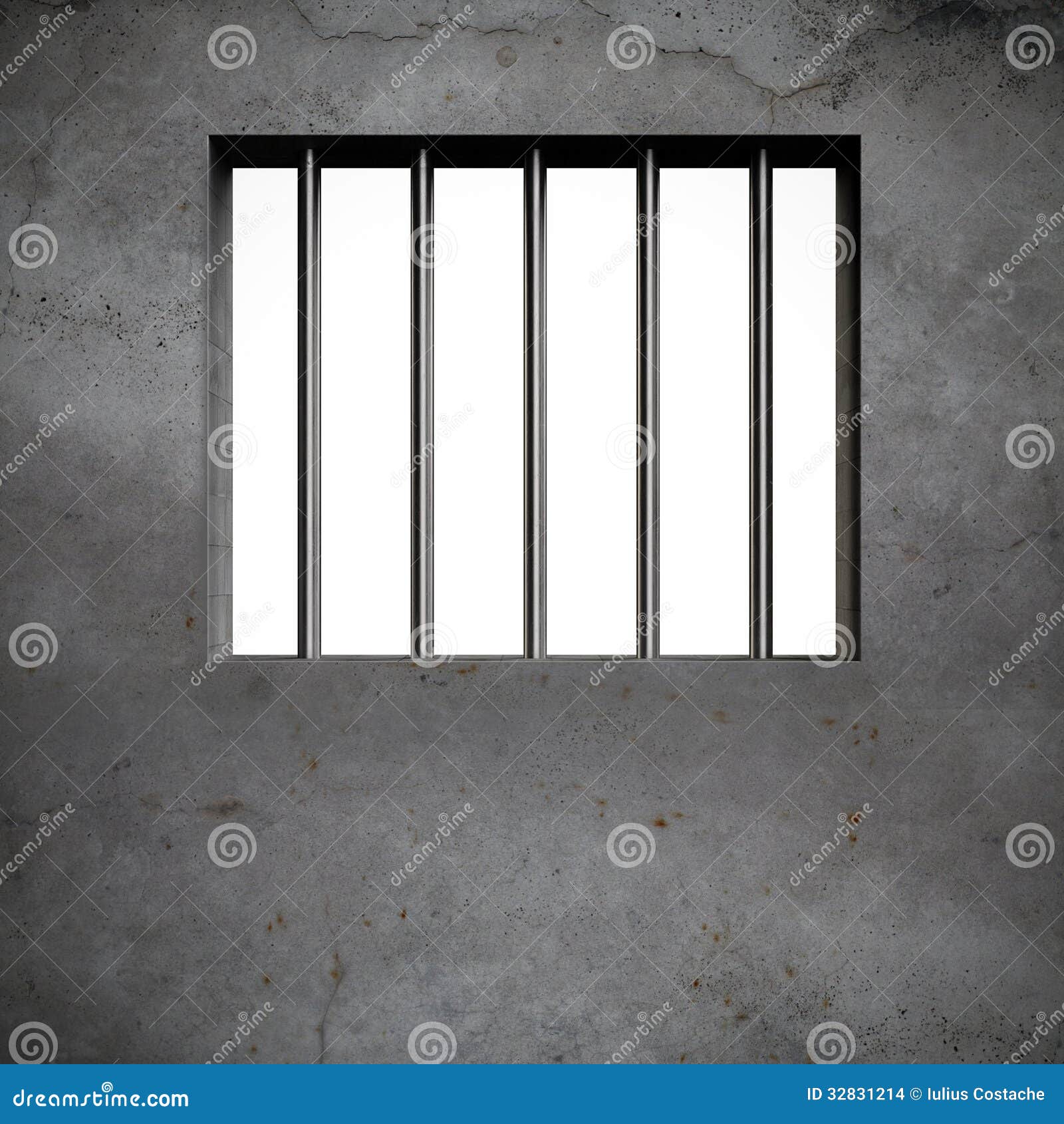 Cartoon Jail Window