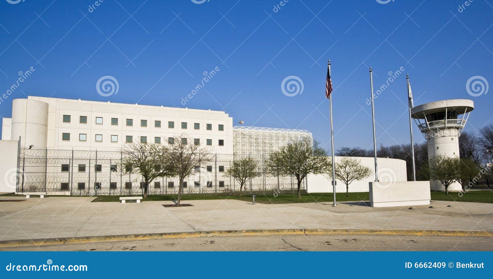 Jail building stock image. Image of prison, escape, jail - 6662409