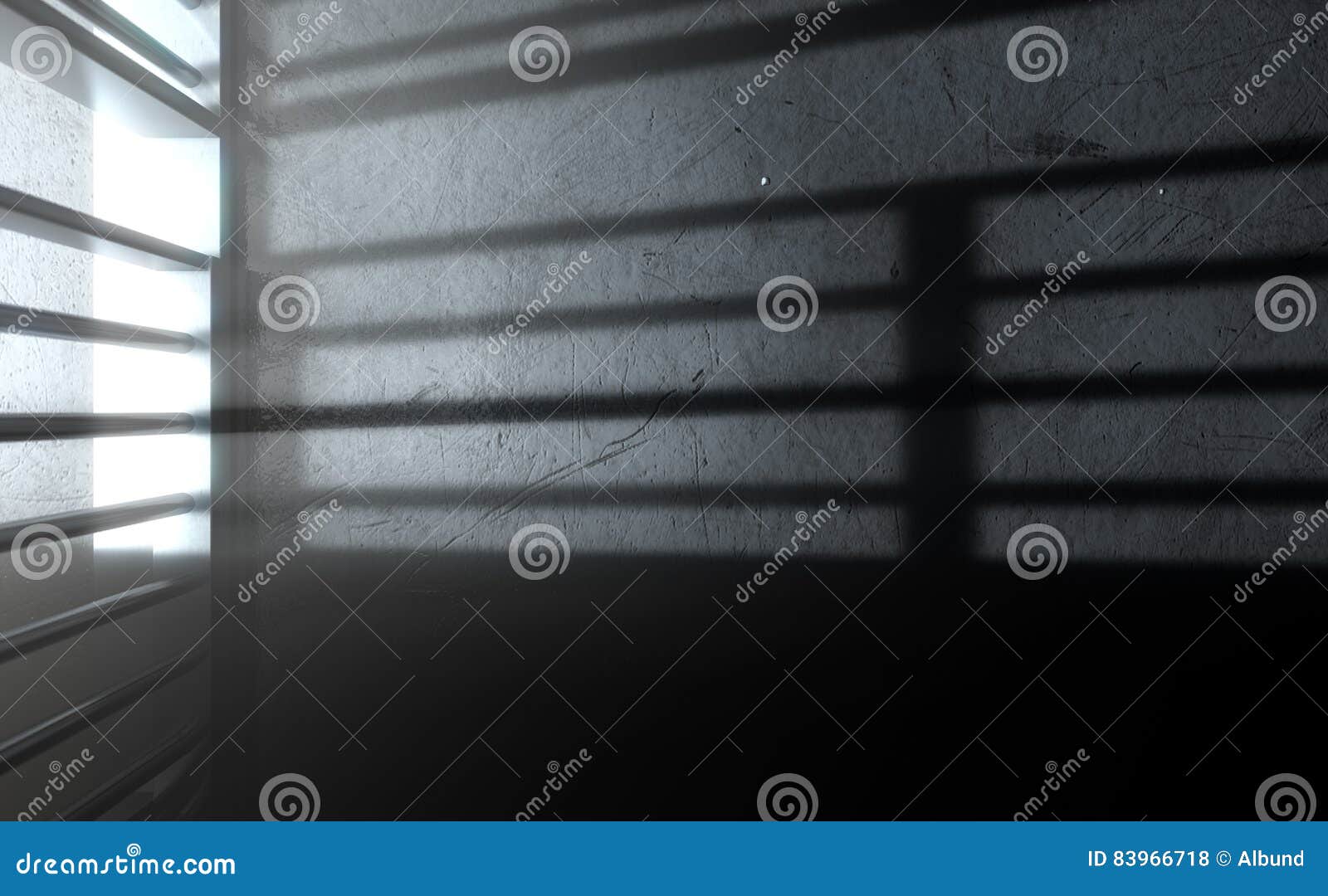 Jail Cell Shadows stock illustration. Illustration of criminal - 83966718